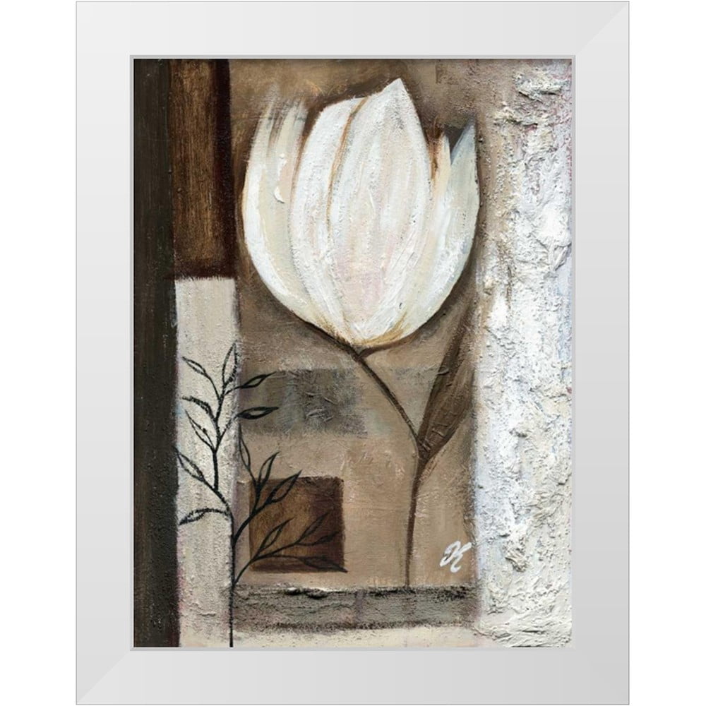 Peters, Kristel 25x32 White Modern Wood Framed Museum Art Print Titled ...