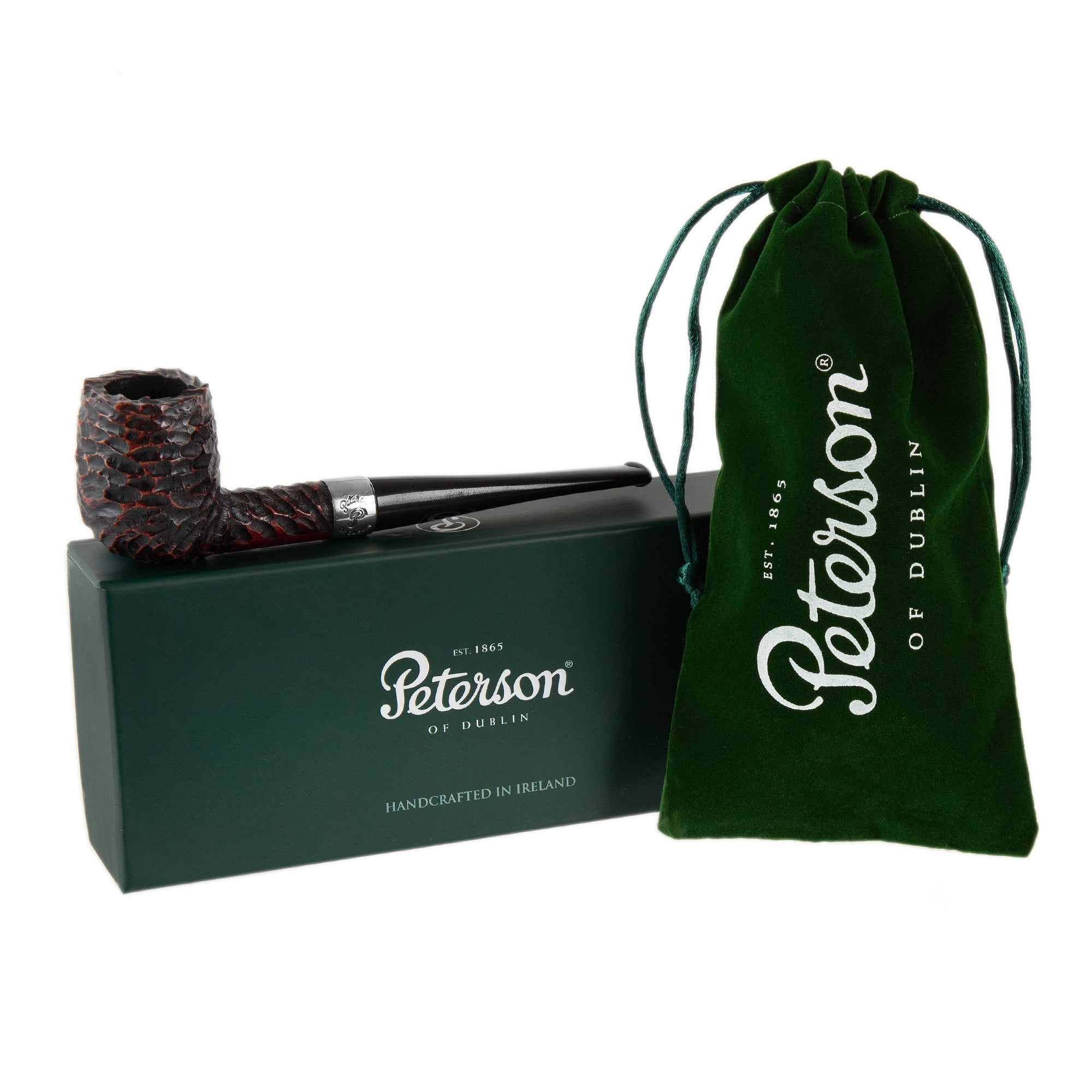 Peterson Donegal Rocky - Handmade Irish Pipe, Hand Crafted Wood Pipe ...