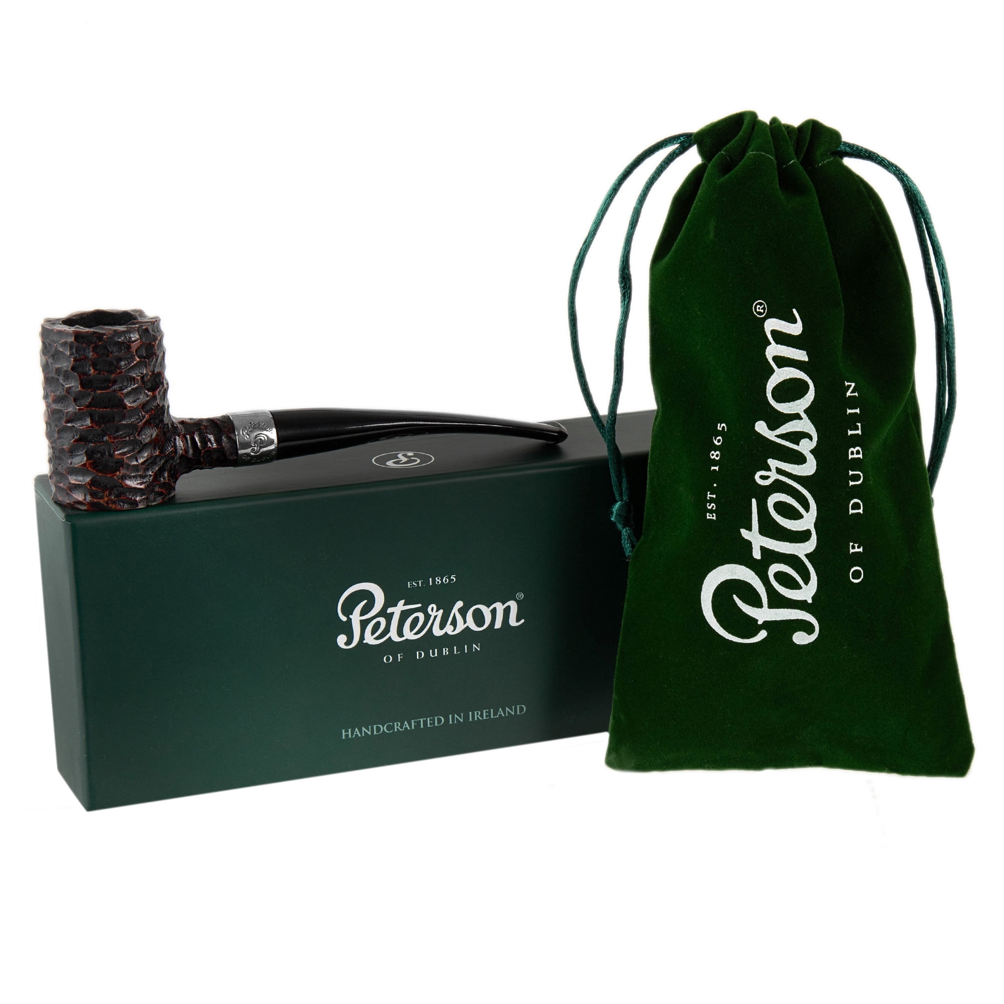 Peterson Donegal Rocky - Handmade Irish Pipe, Hand Crafted Wood Pipe ...