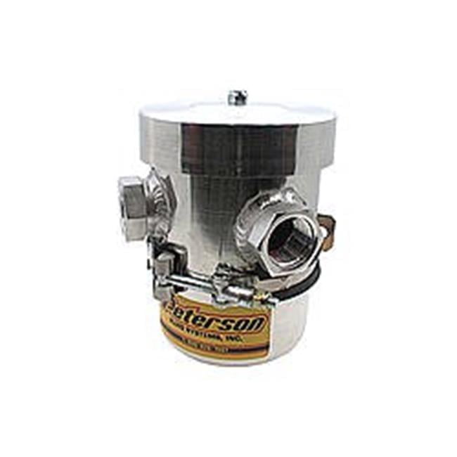 Peterson Fluid Remote Breather Can - Peterson Spun Aluminum - No.12 ...