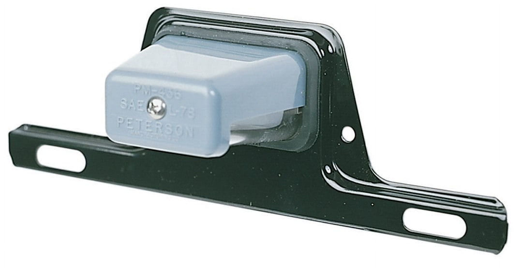 Peterson M436B Clear License Plate Light with Steel Bracket - Walmart.com