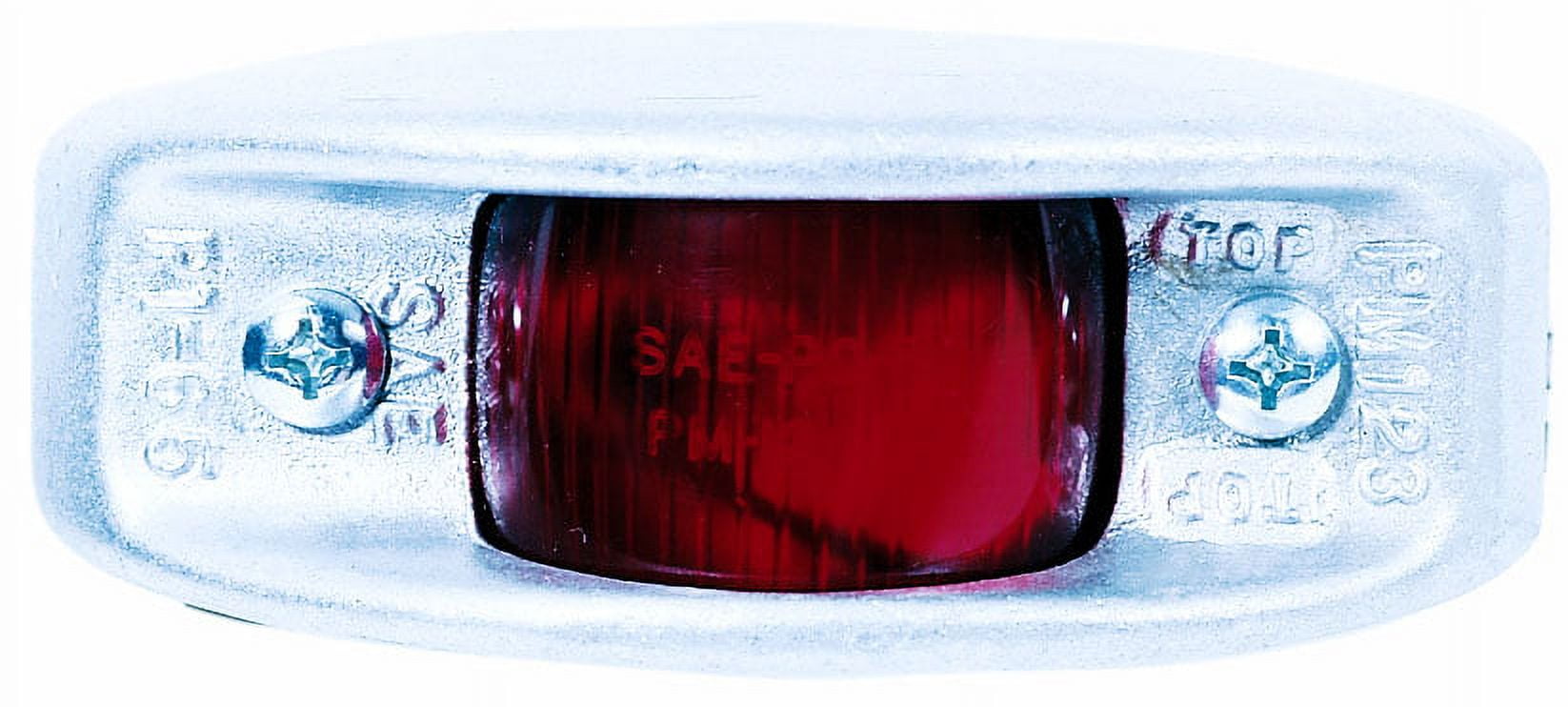 Peterson Manufacturing 123R Red Cast-Aluminum and Side Marker Light ...