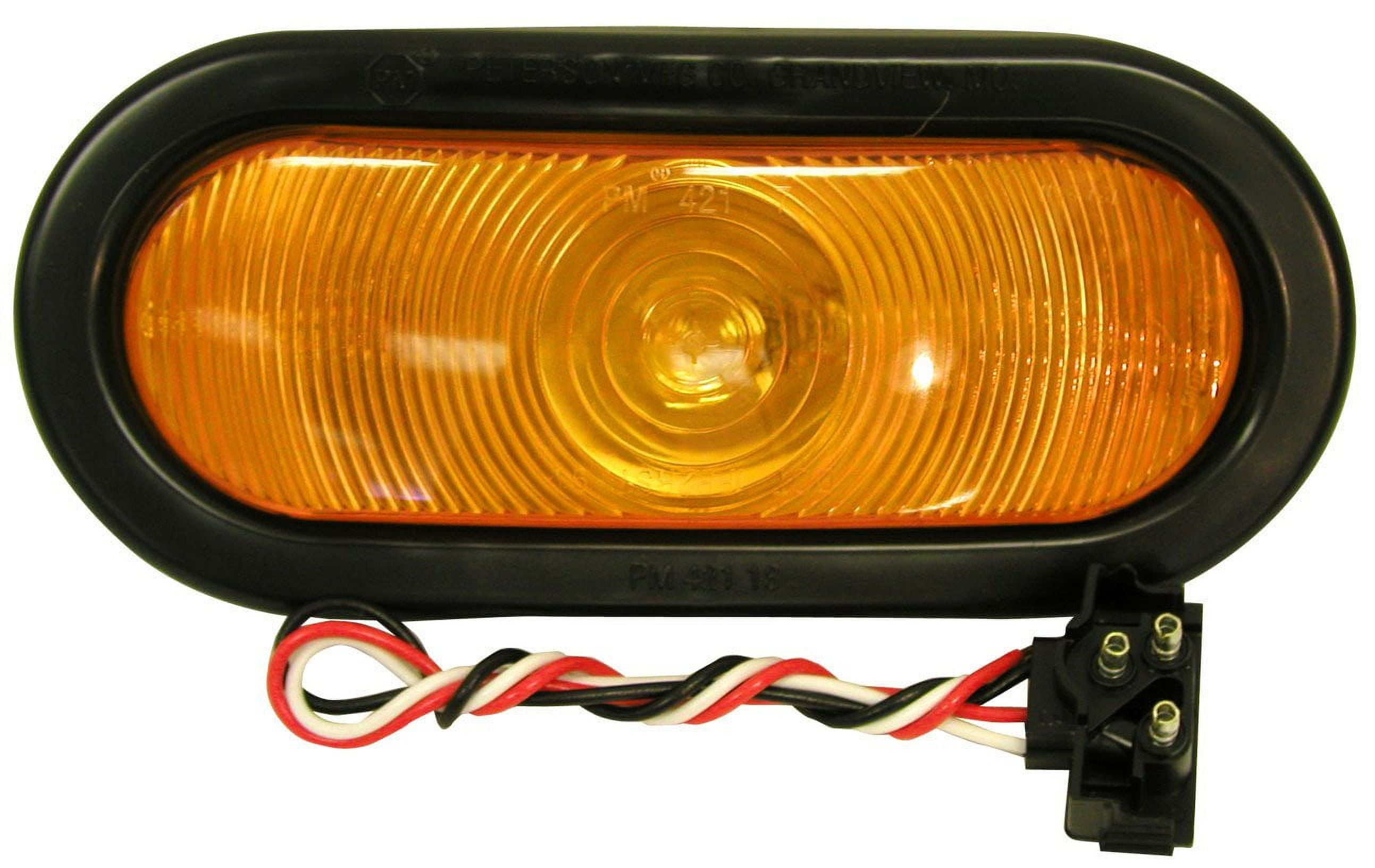 Peterson Manufacturing 421A Oval Sealed Turn Signal Light - Walmart.com