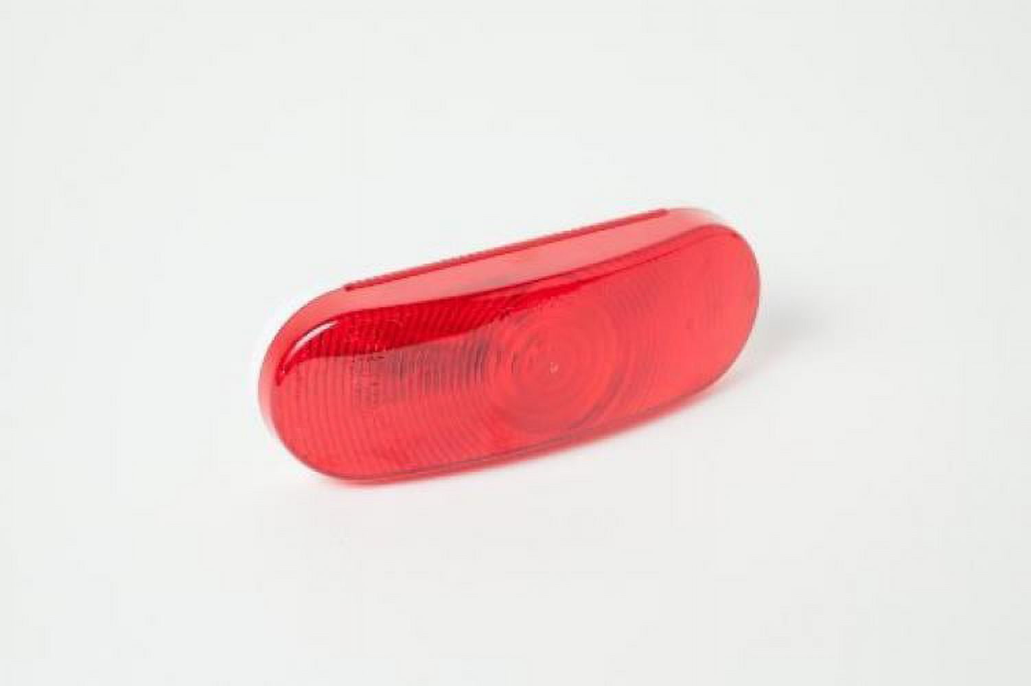 Peterson Manufacturing 421R Red Oval Stop Turn and Tail Light, 6.5 ...