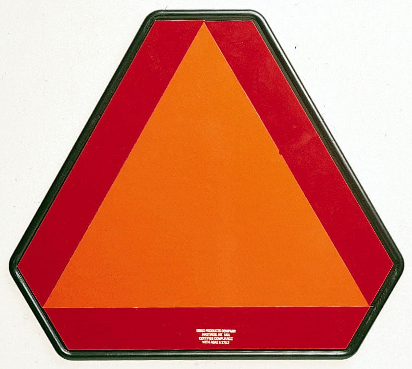 Peterson Manufacturing 459 Black 16.25"x14" LED Stop & Tail SMV Sign ...