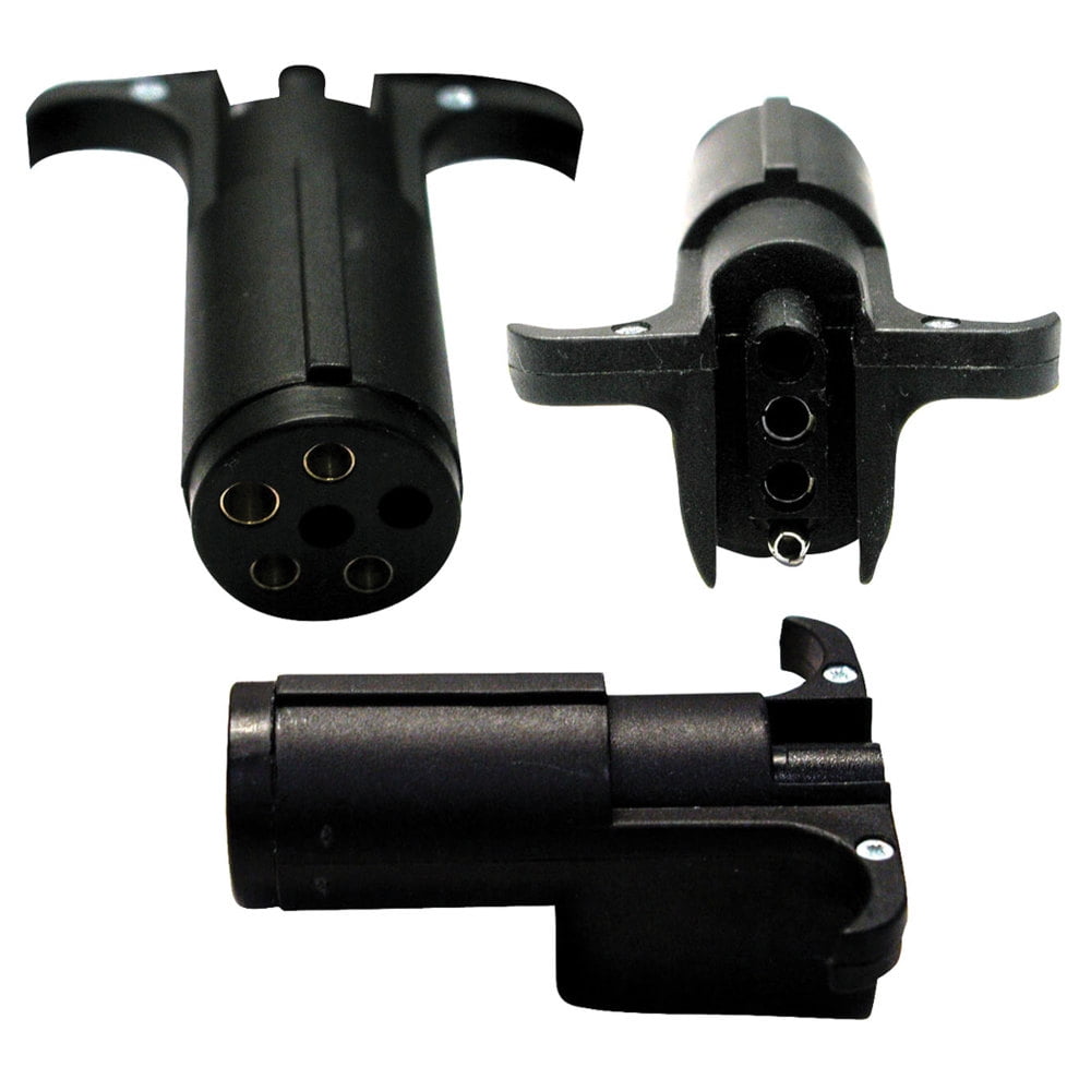 Peterson Manufacturing V5413 6-Way Round To 4-Way Flat Connector ...