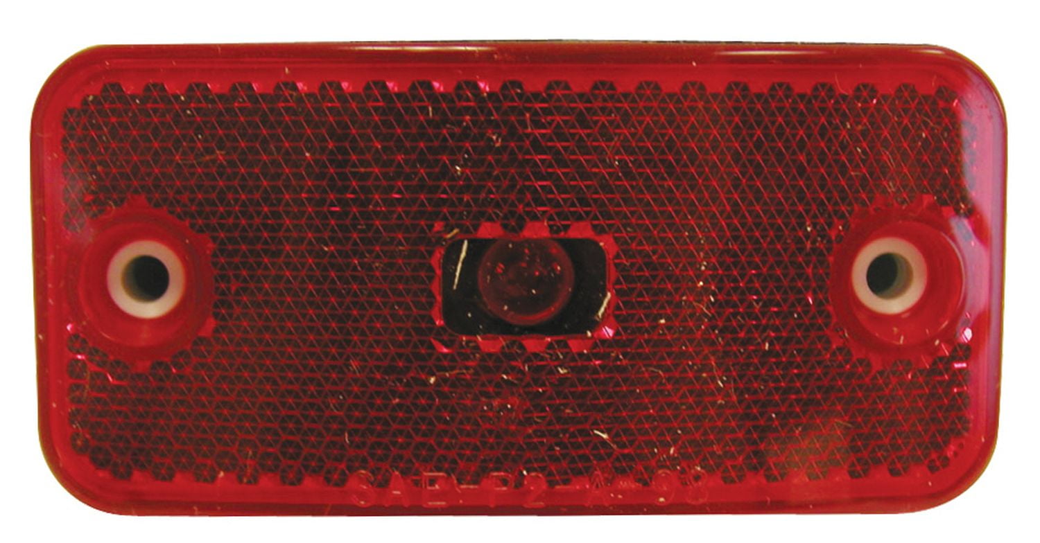 Peterson Mfg. V2548R Red Square Clearance Light - Walmart.com