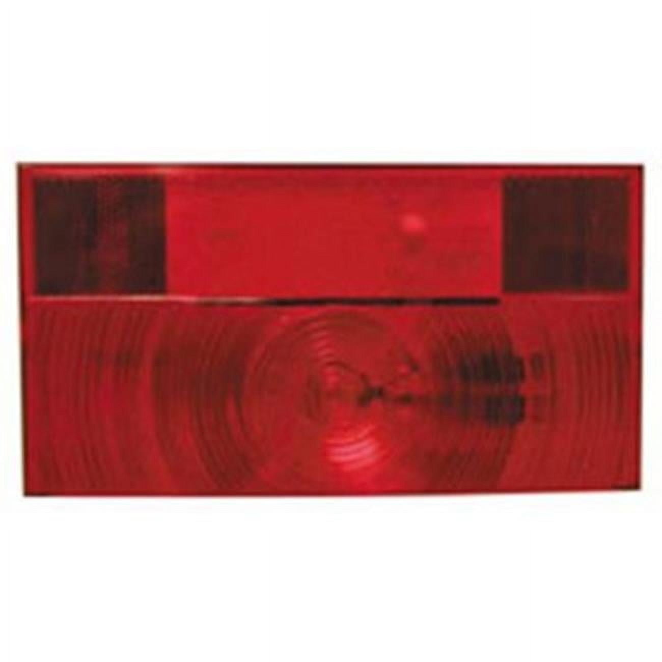 Peterson Mfg V2591125 Trailer Light Lens- Red - Walmart.com