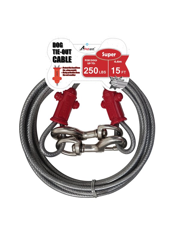 Dog Tie Outs in Dogs - Walmart.com