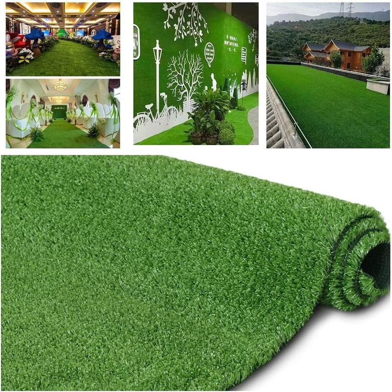 Petgrow Artificial Grass Turf Lawn 6FTX10FT,Economy Indoor Outdoor ...