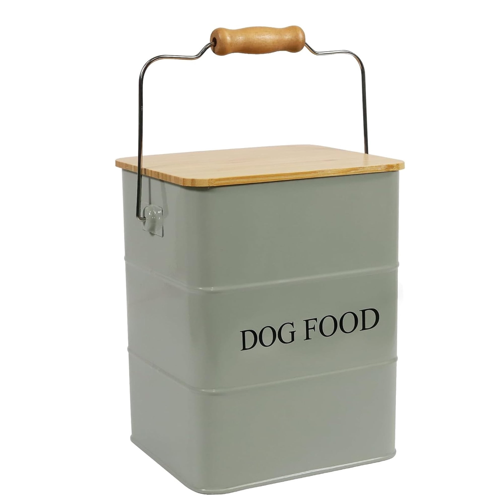 Pethiy Cat Food Storage Container Cat Treats Jar, Metal Food Treats Tin ...