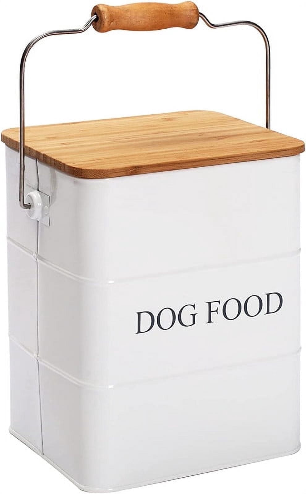 Pethiy Dog Food Storage Container, Farmhouse Style, 5-6 Lb Capacity ...
