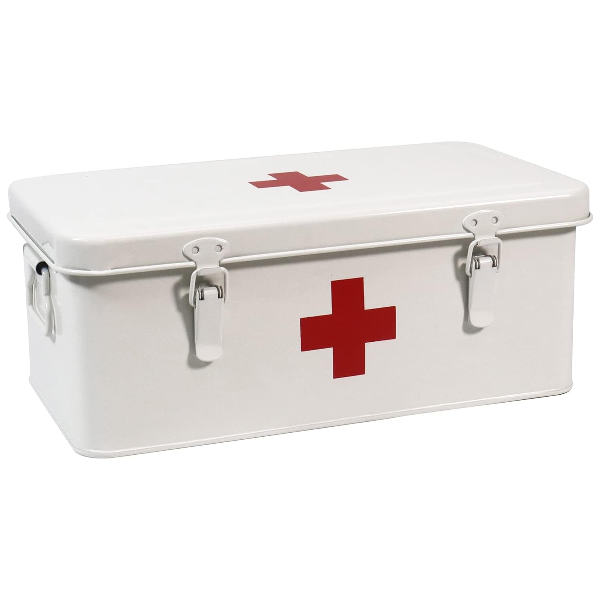Pethiy First Aid Kit Box,Metal Medicine Storage Bin, Lockable Emergency ...