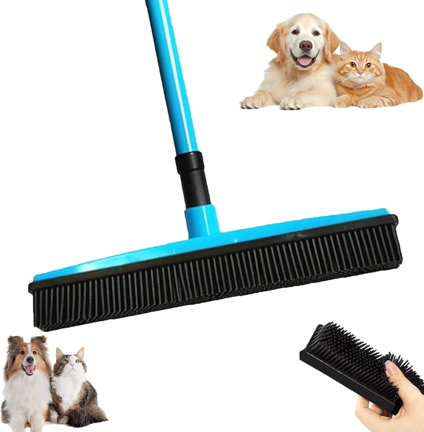 Petibo Pet Broom, 2025 New Petibo Pet Hair Remover Broom, Petibopet Fur ...