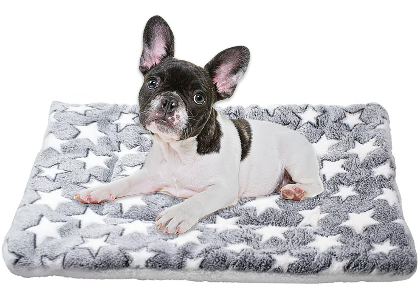 Deago Ultra Soft Pet Dog/Cat Bed | Reversible Fleece Crate Bed Mat ...
