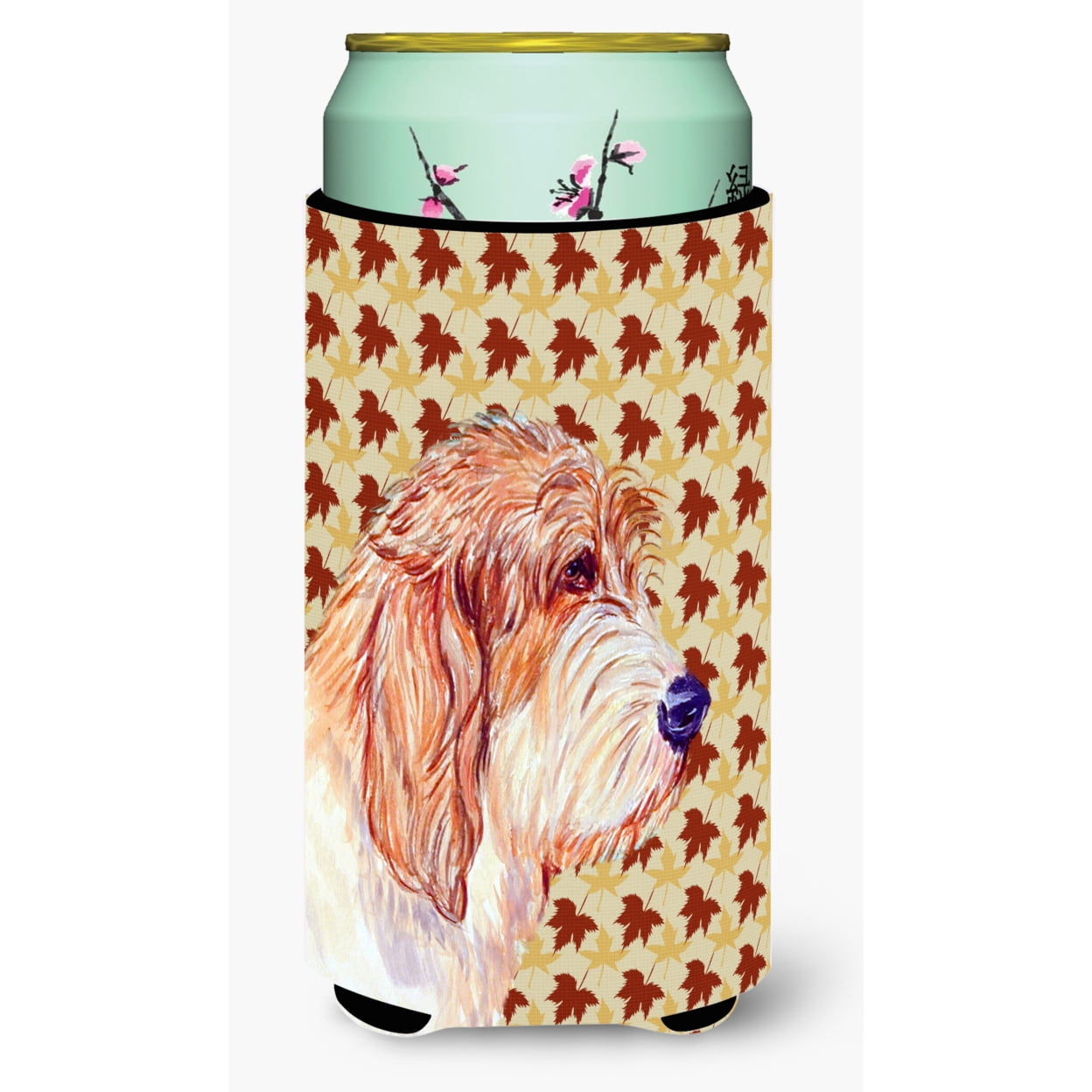 Petit Basset Griffon Vendeen Fall Leaves Portrait Tall Boy Hugger ...