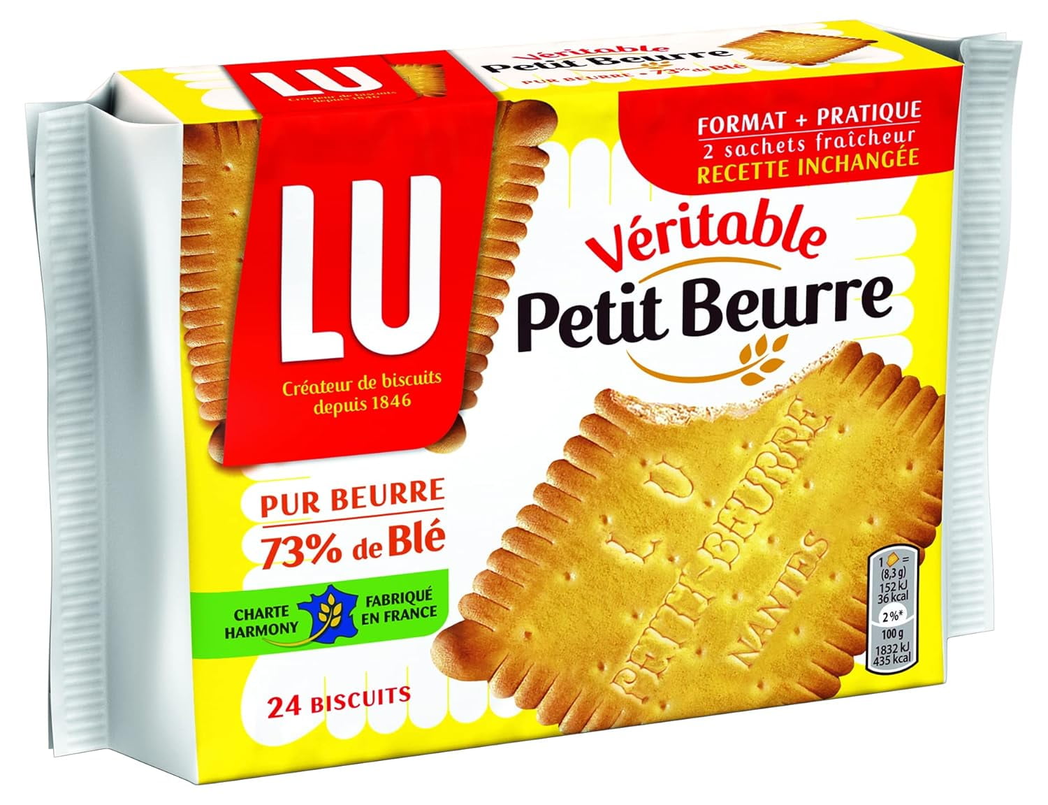 Petit Beurre Biscuits (20/7oz) - Walmart.com
