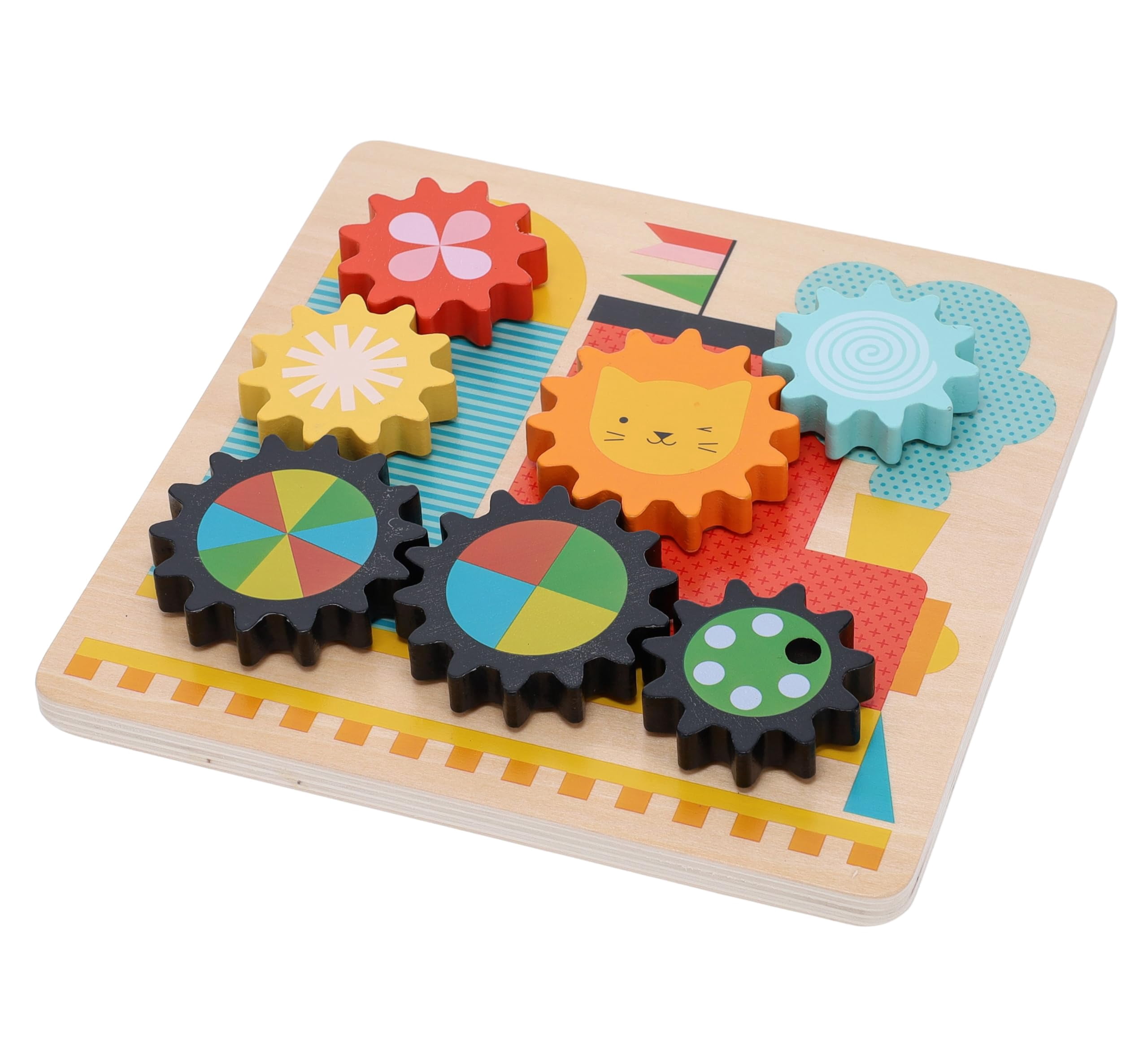 Petit Collage Busy Train HHA1 Wooden Twist Puzzle - Walmart.com