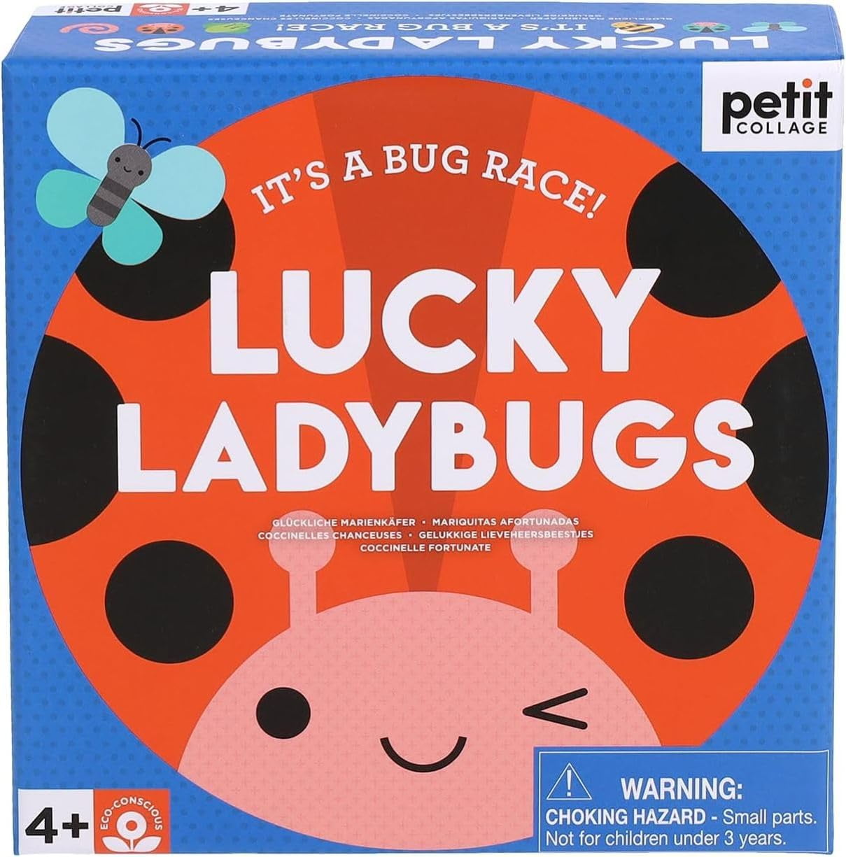 Petit Collage: Lucky Ladybugs MMF7 - Ladybug Garden Racing Get to The ...