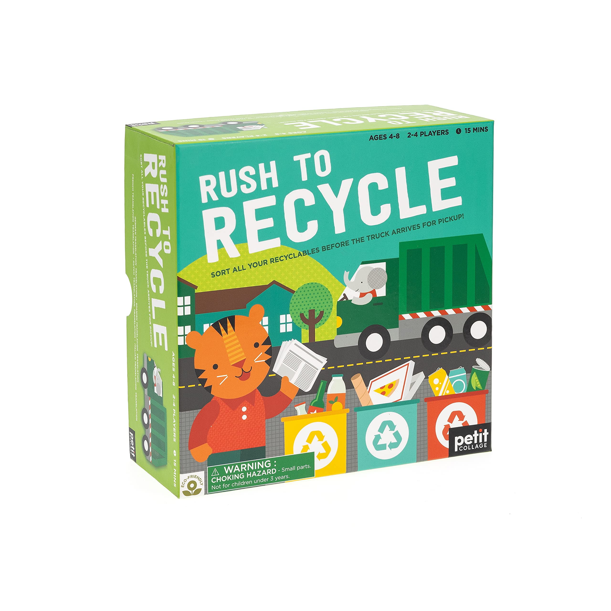 Petit Collage: Rush to DHF10 Recycle | Teach Kids About Recycling| Sort ...