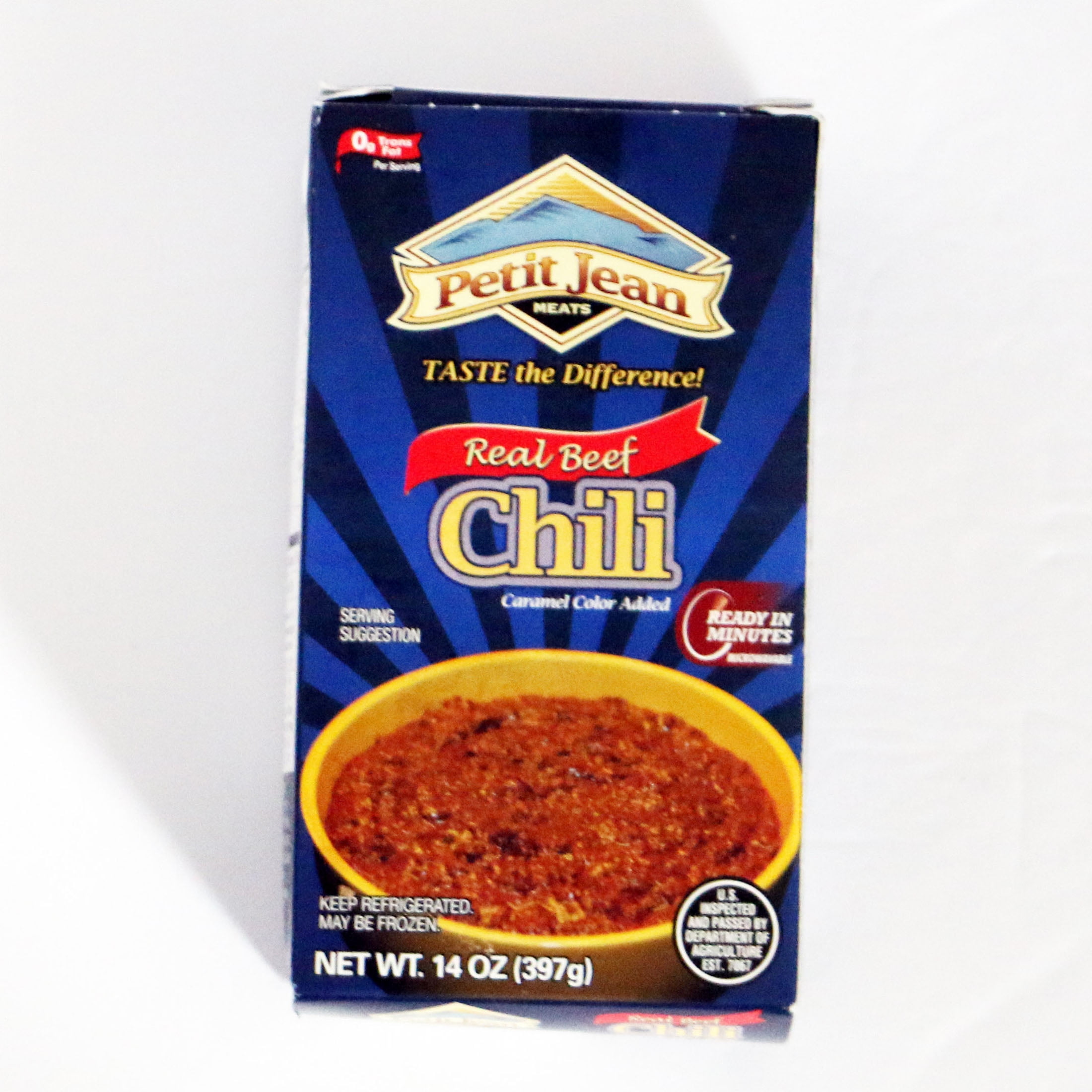 Petit Jean Meats Real Beef Chili, 14 oz - Walmart.com