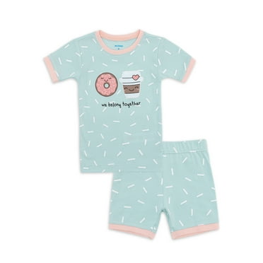 L.O.L. Surprise! Girls Short Sleeve Character Pajama Short Set, 2 Piece ...