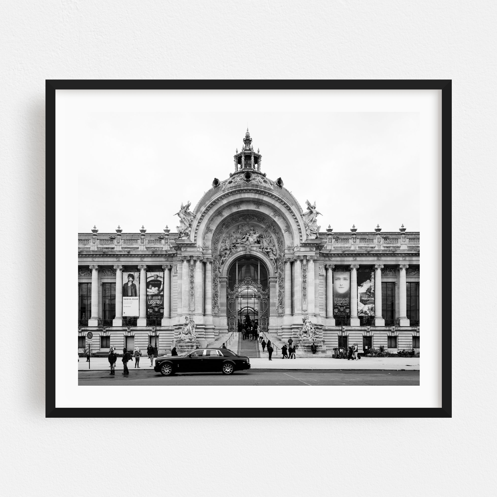 Petit Palais 01 B&W - Paris Île-de-France France Photography Architecture Black and White ...