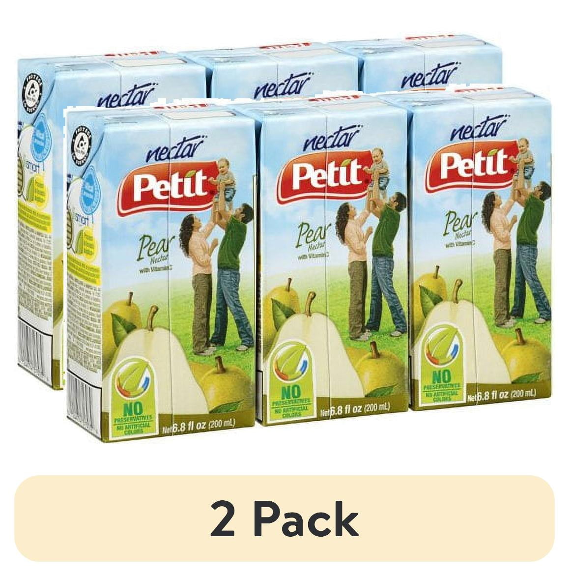 (2 pack) Petit Pear Nectar, 6.8 fl oz, 3pk, Nectar Juice - Walmart.com