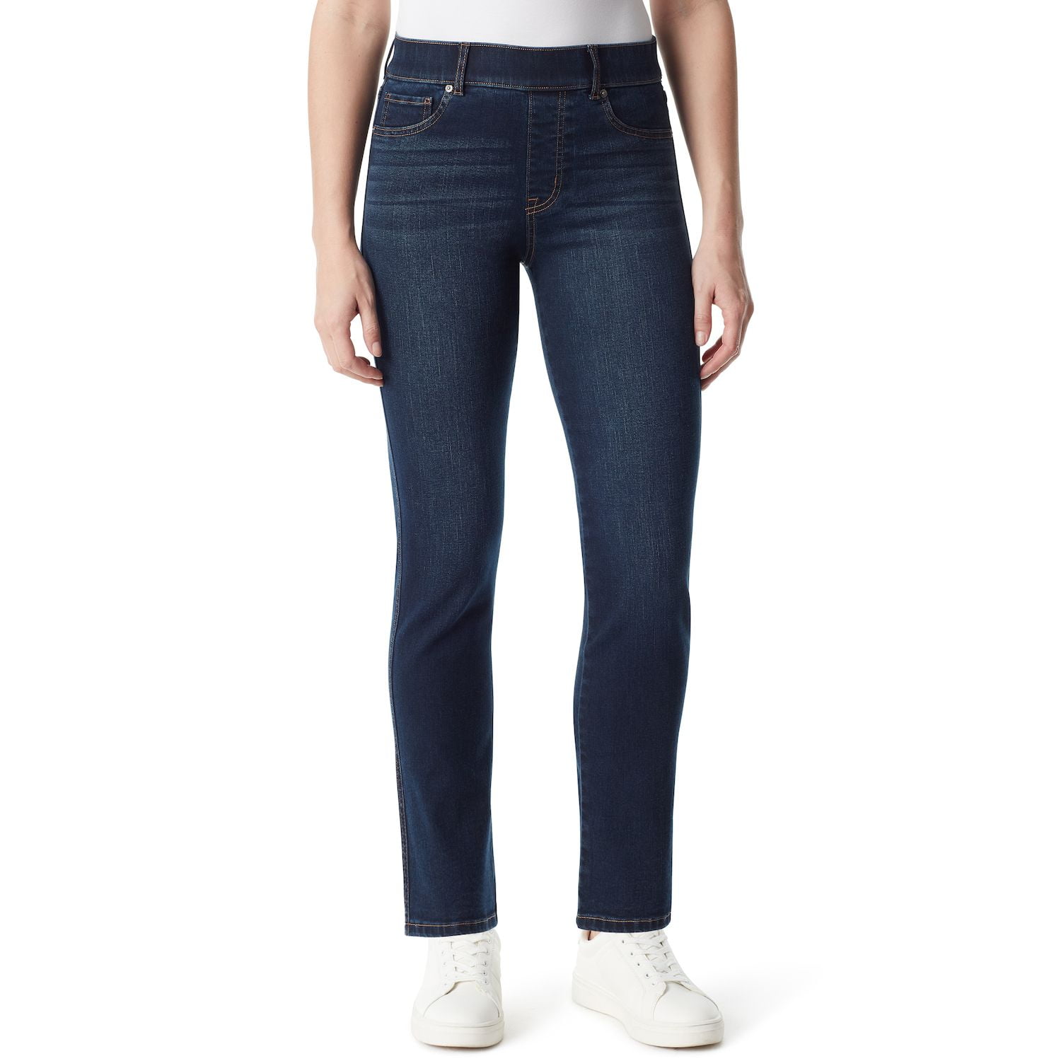 Petite Gloria Vanderbilt Shape Effect Pull-On Jeans Color: Kansas ...