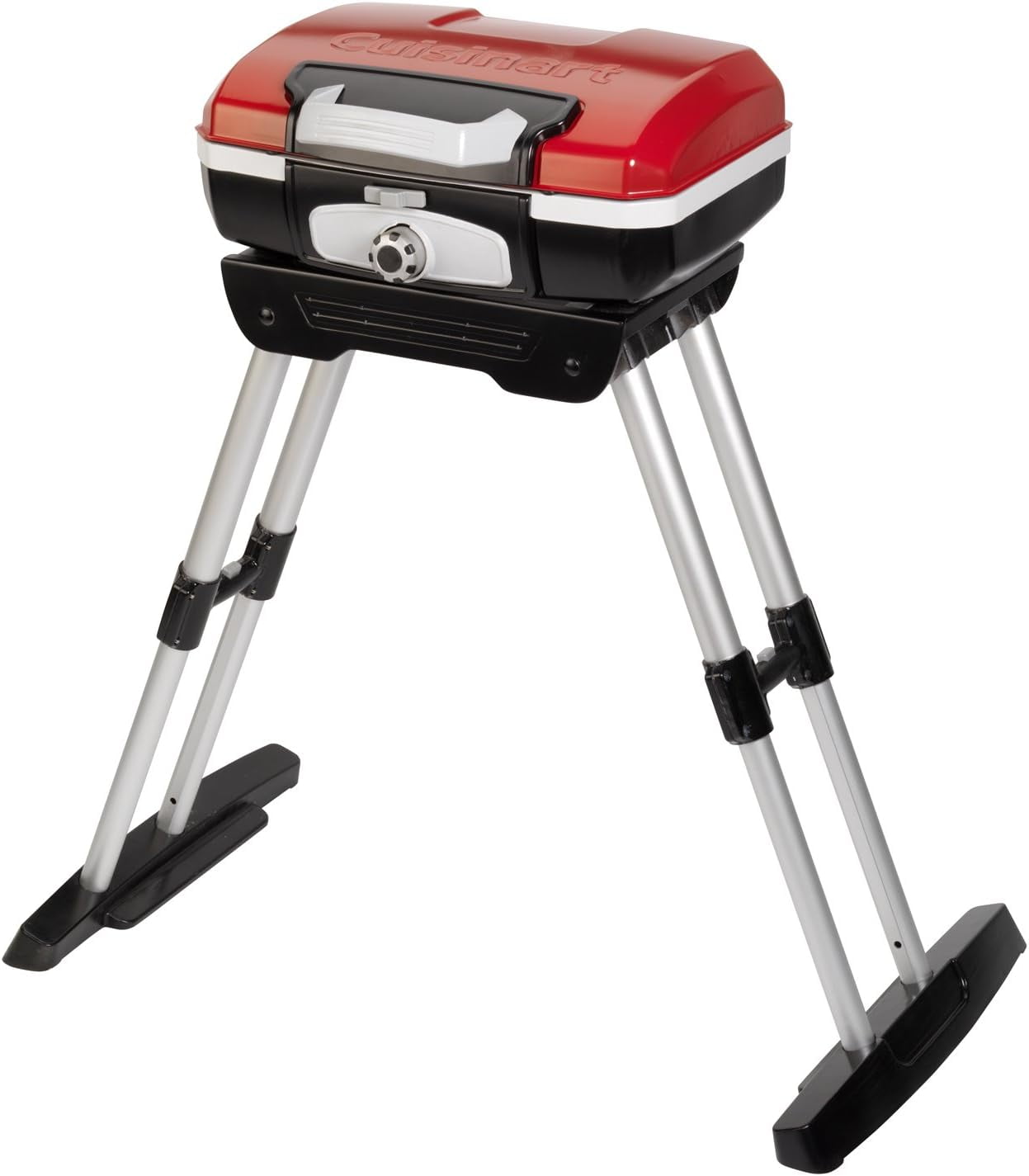 Petite Gourmet Portable Gas Grill with VersaStand, Compact Portable ...