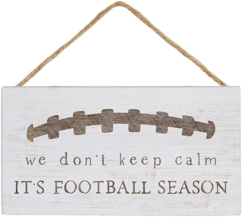 Petite Hanging Accents Football Sign for Football Wreath, We Don't Keep ...