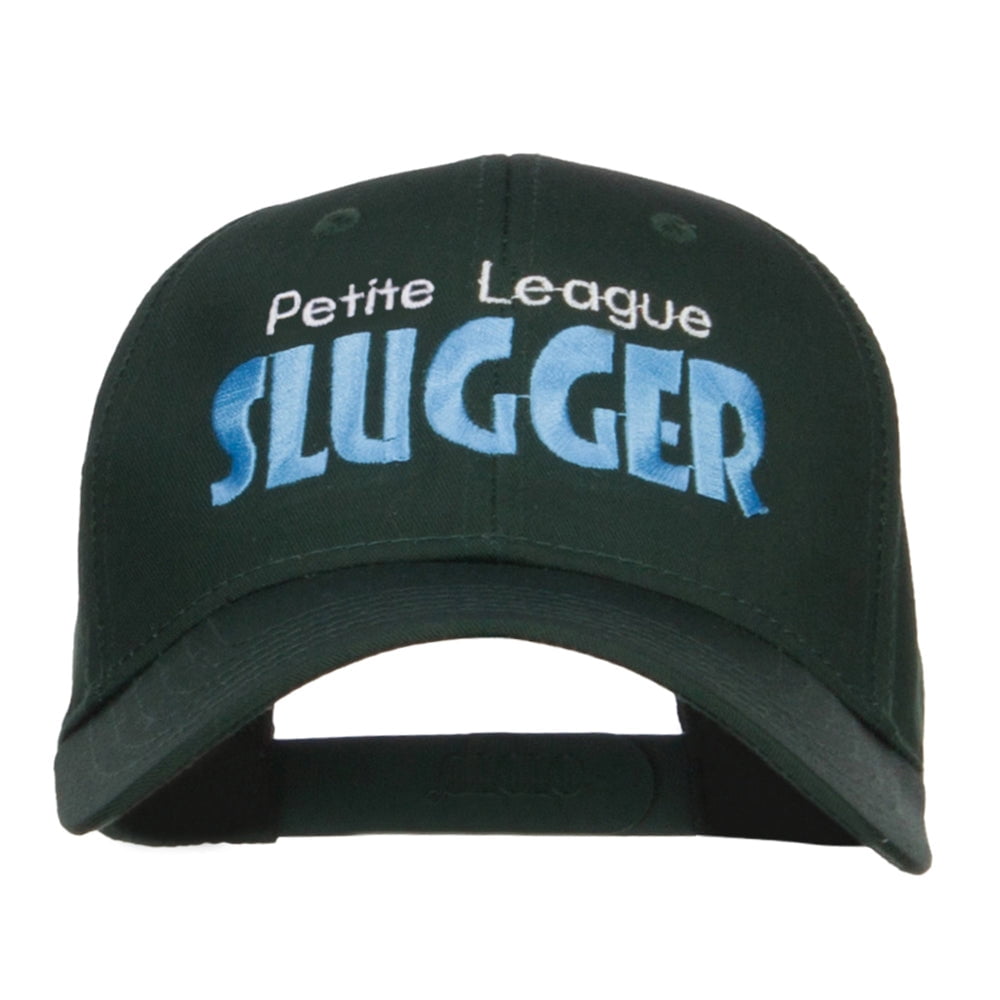 Petite League Slugger Embroidered Cotton Twill Cap - Dk Green OSFM ...
