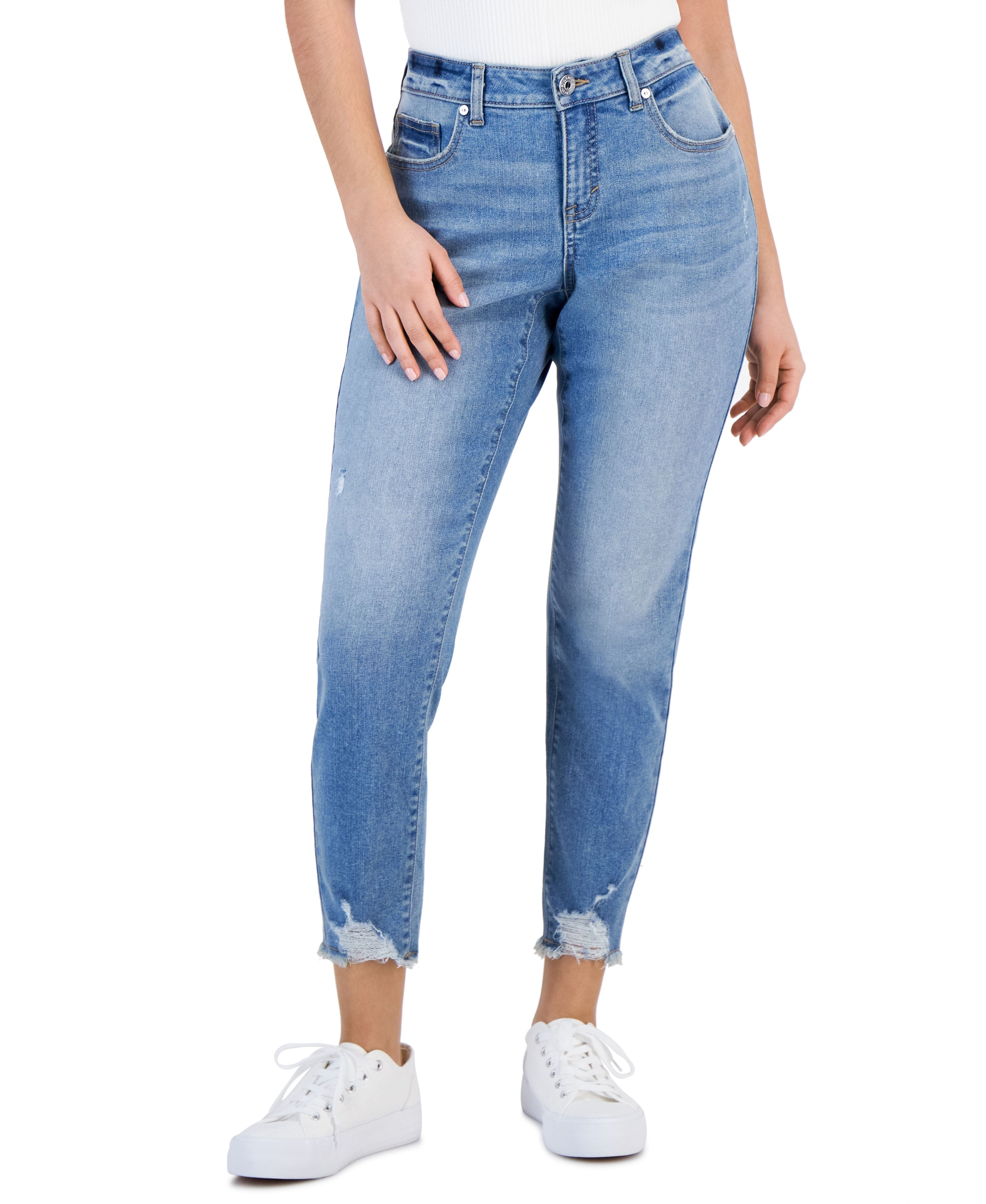 Petite Mid-Rise Curvy Fit Skinny Jeans Rae 4P - Walmart.com