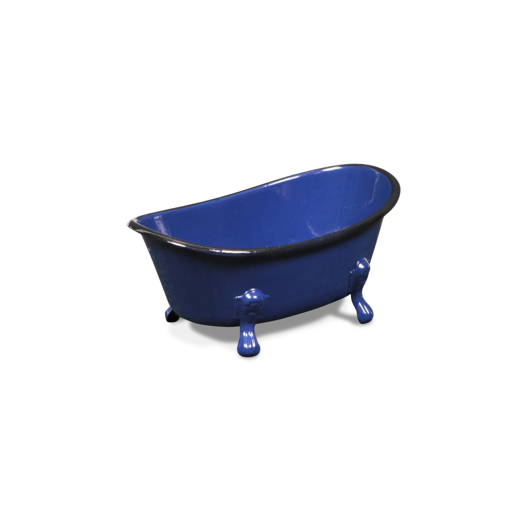 Petite Royal Blue Bathtub Decorative Sculpture - Walmart.com