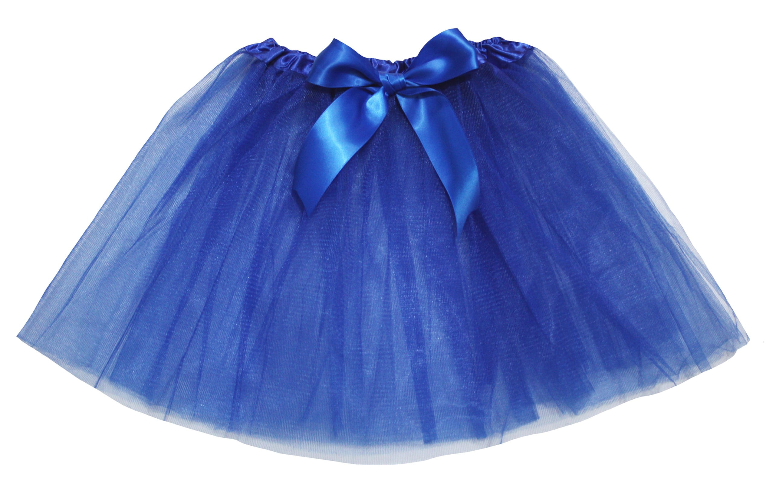 Petitebelle Single Color Girl Tulle Tutu 1-10y (Royal Blue, 5-10 Years ...