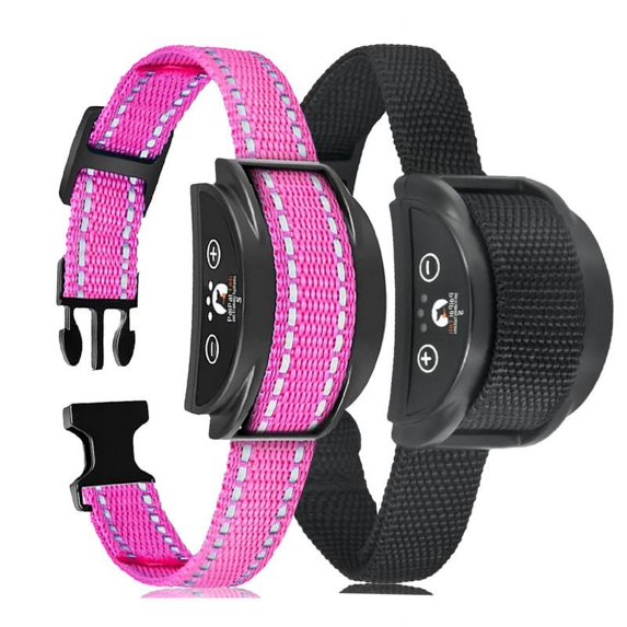 Petjoy 2Pcs Waterproof Dog Bark Collar, Anti Bark & Shock for Small to ...