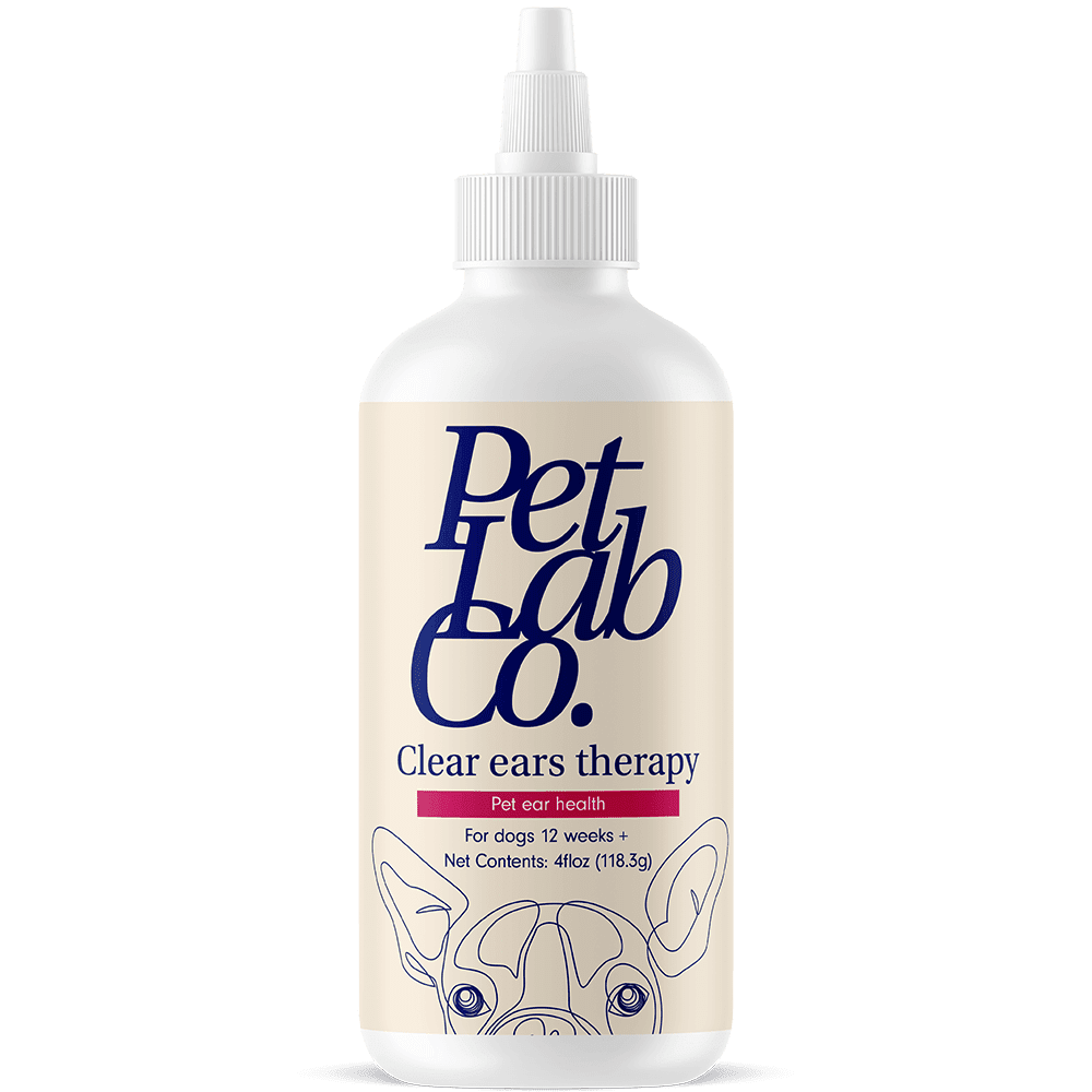 Petlab Co. - Clear Ears Therapy Dog Ear Cleaner - Alcohol-Free Dog Ear ...