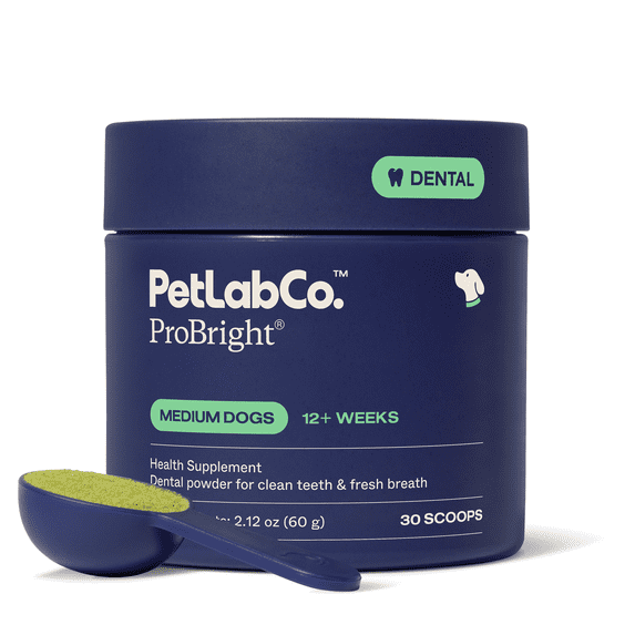 Free Shipping! Petlab ProBright Dog Dental Powder for Medium Dogs ...