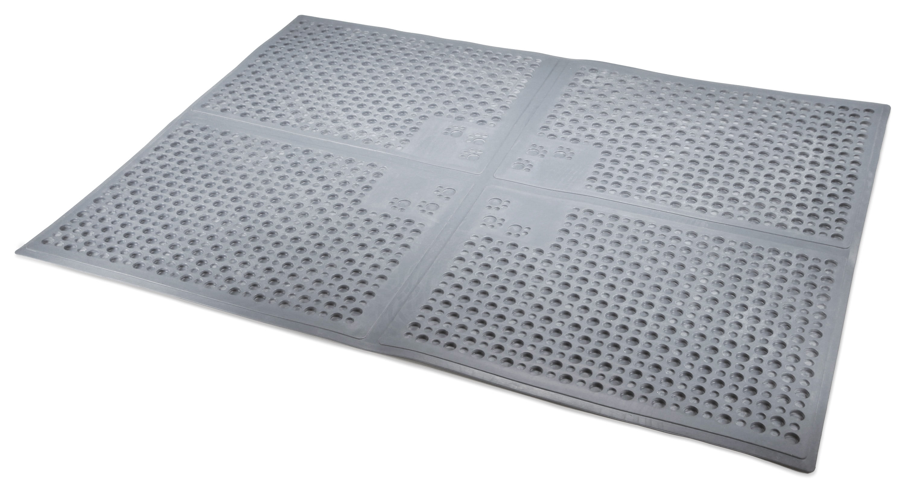 Petlinks Purr-Fect Paws Cat Litter Mat, Extra Large, Gray - Walmart.com
