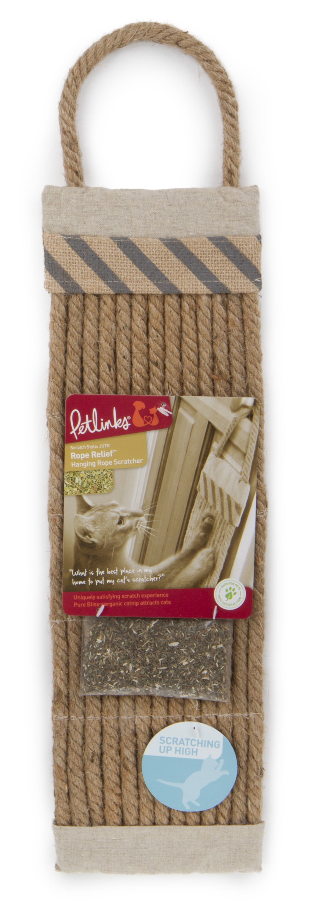 Petlinks® Rope Relief™ Hanging Cat Scratcher - Walmart.com