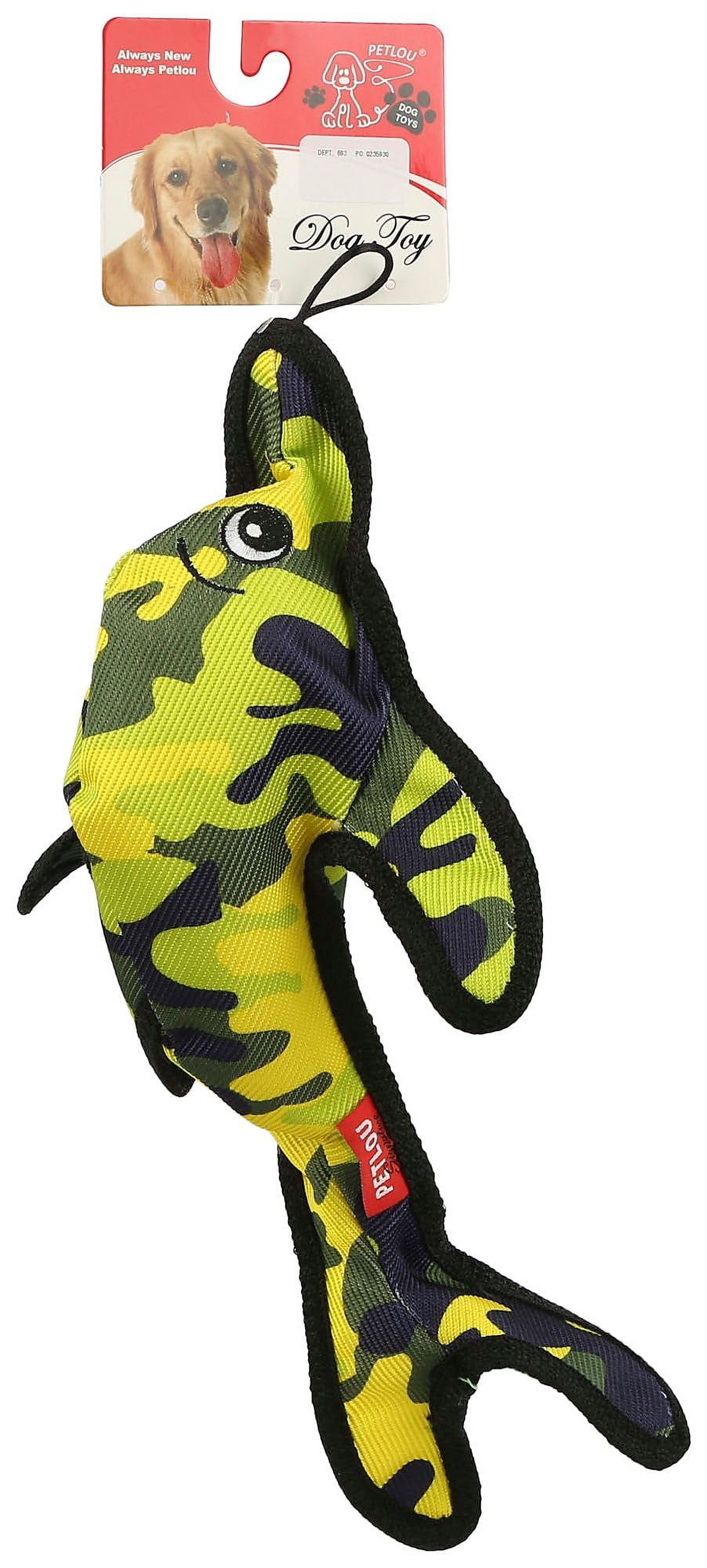 Petlou Durable Dog Chewy Toys, Squeaky Toys in Multi-Size , Heavy Duty ...
