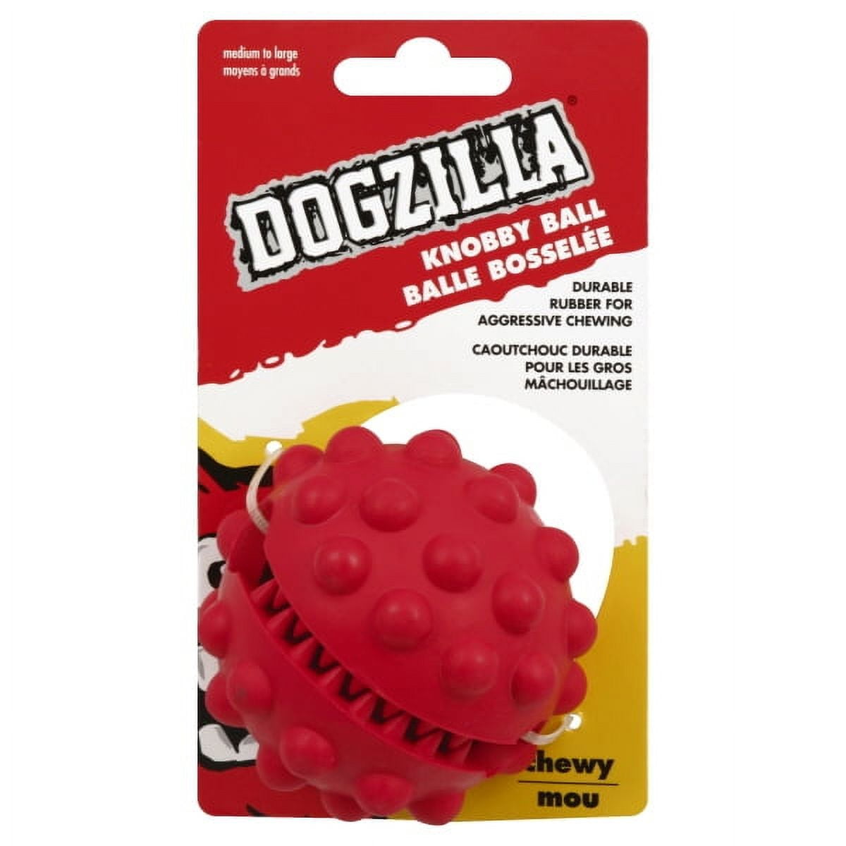 Petmate 30913 Large Knobby Treat Ball Dog Toy - Walmart.com