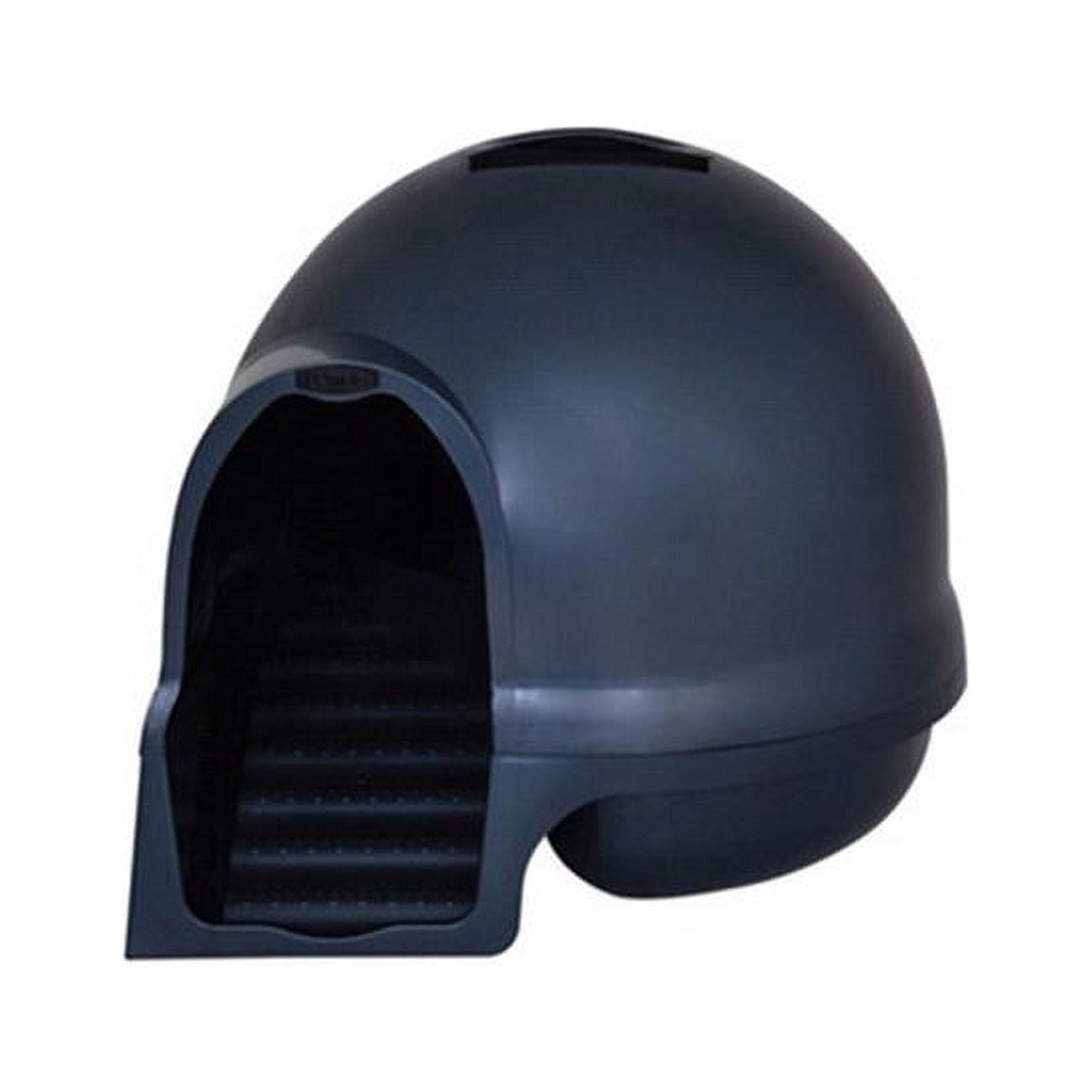 Petmate 42025 22.5 x 22.5 x 19 in. Cleanstep Litter Dome, Blue Steel ...