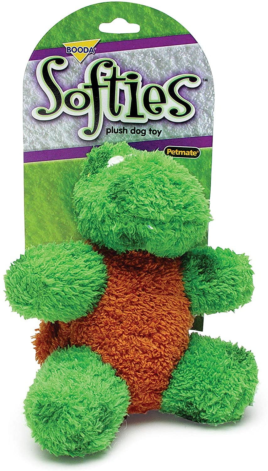Petmate Booda Softies Plush Turtle Dog Toy Medium for Dogs - Walmart.com