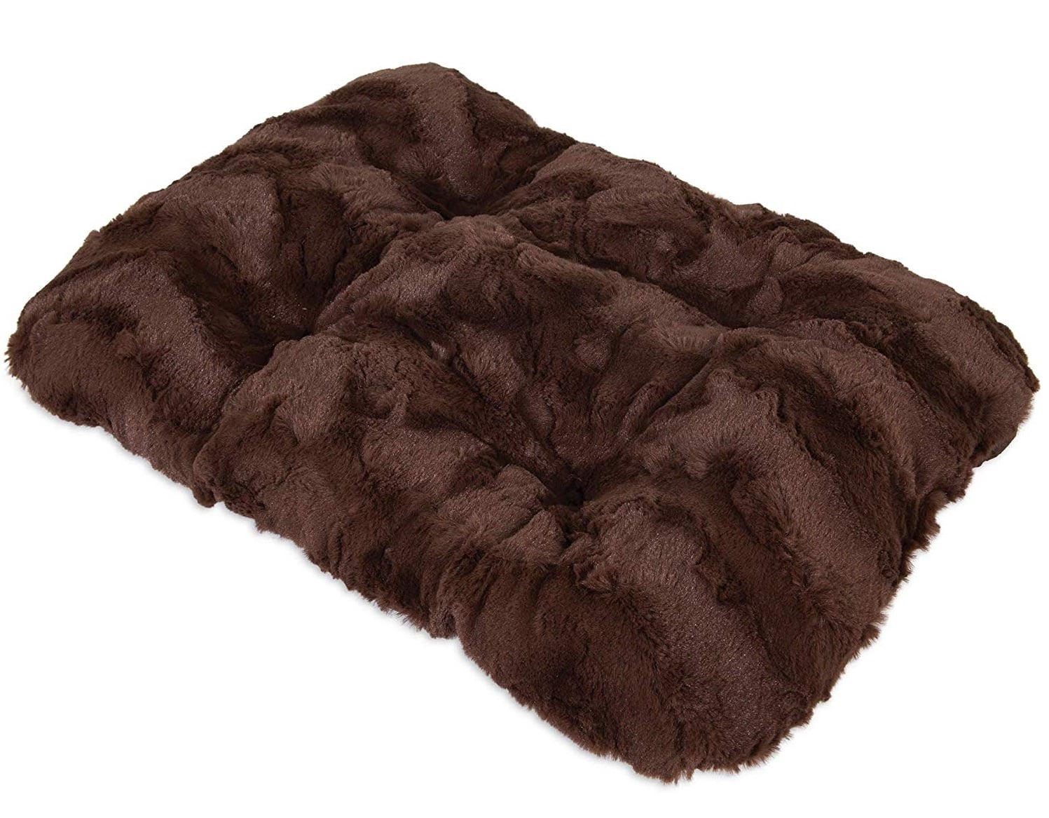 Petmate Brown 23X16 Plush Mat F3F3 - Brown - Walmart.com