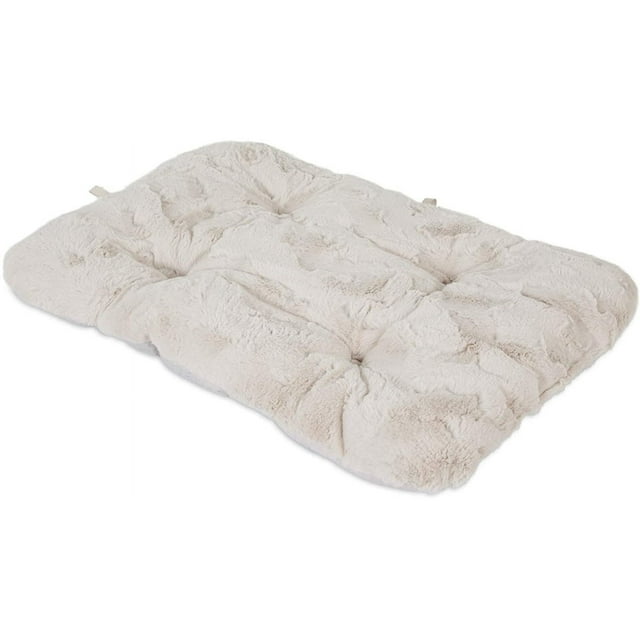 Petmate Cream 29X18 Plush Mat F3F3 - Creme - Walmart.com