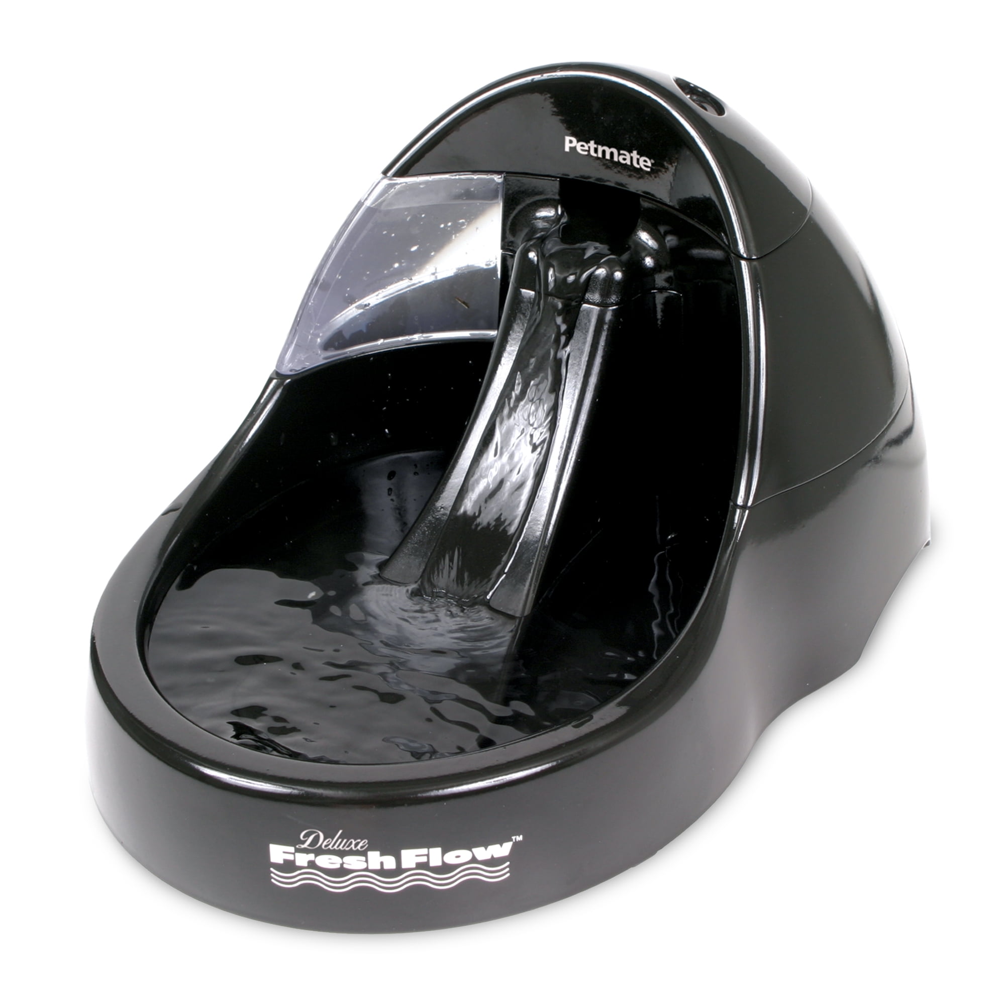 Petmate Deluxe Fresh Flow Dog and Cat Purifying Water Pet Fountain, 108 ...