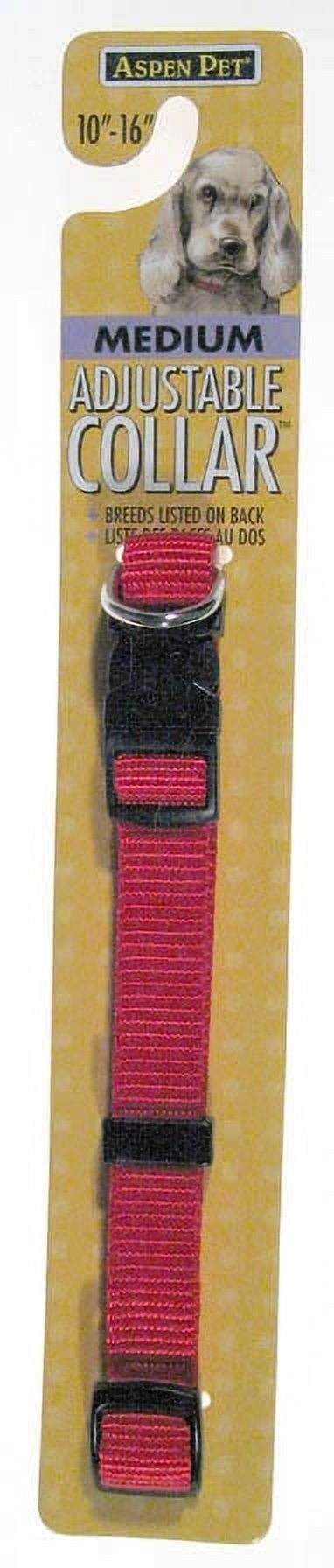 Petmate Doskocil Co. Inc. Collar, Adjustable, Red, 5/8" x 10"-16 ...