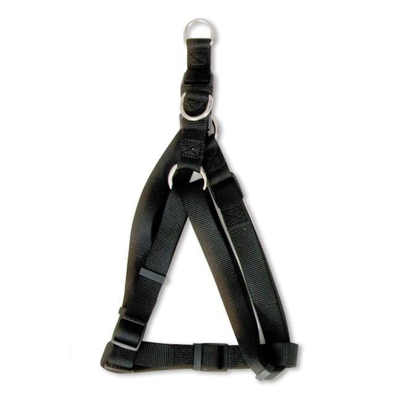 Petmate Doskocil Co. Inc. Step-In Harness, Black, 3/8" x 9"-15 ...