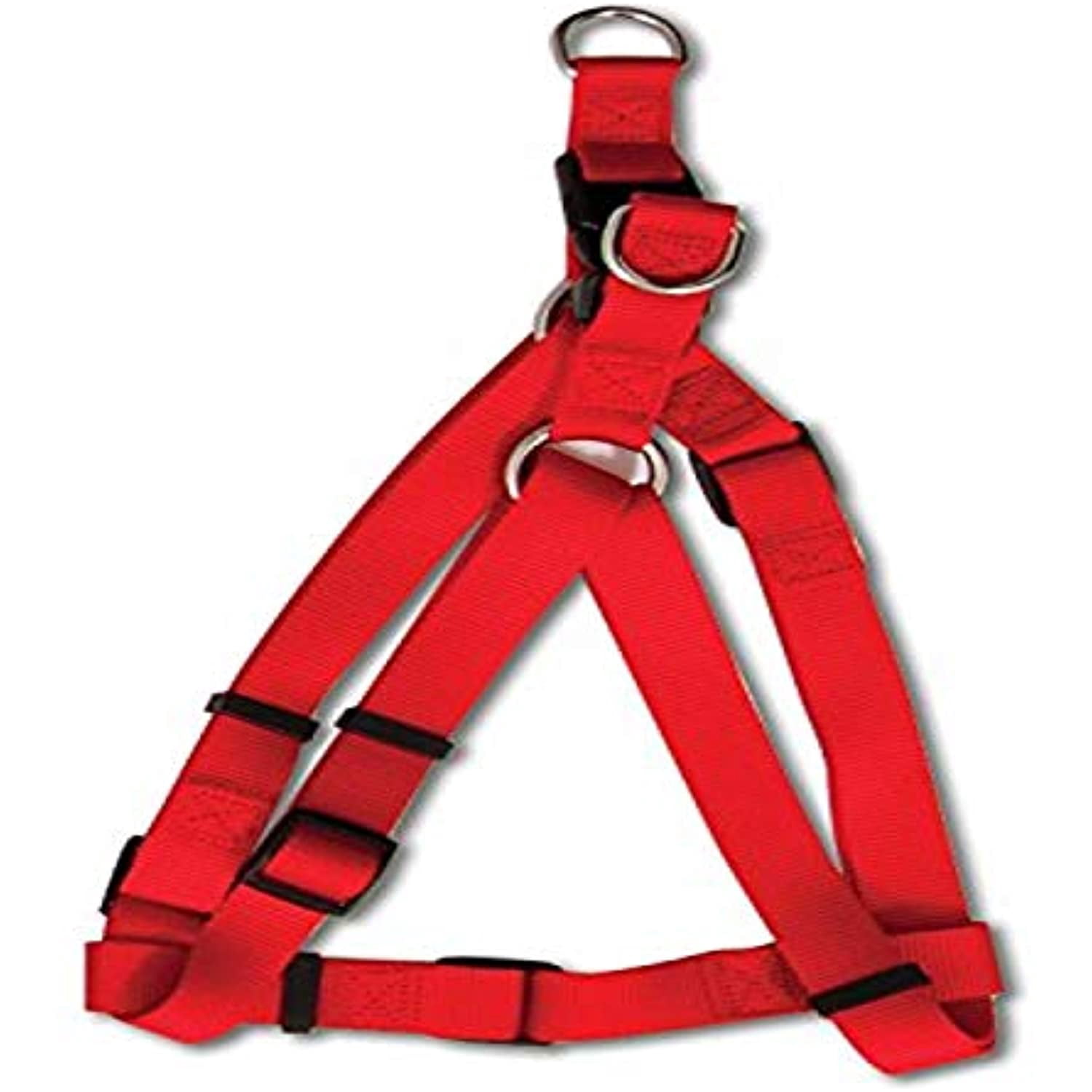 Petmate Nylon Step-in Harness, Red, 5/8" x 13-23" - Walmart.com